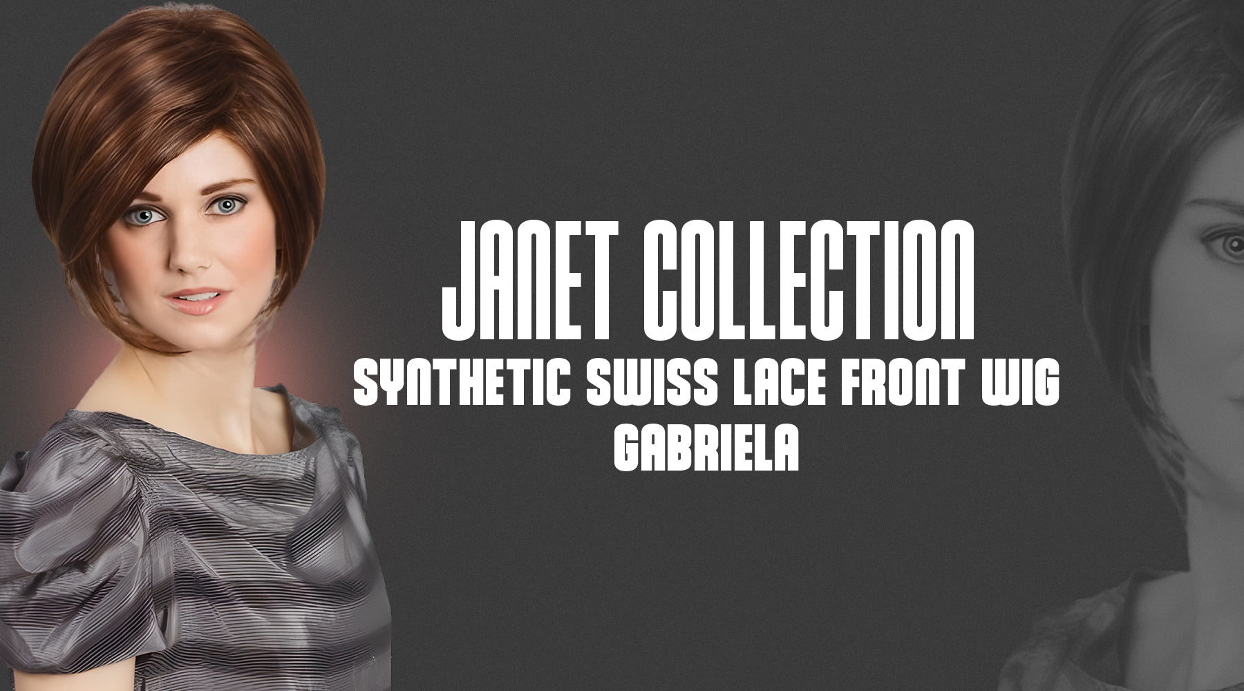 What Is Janet Collection Synthetic Swiss Lace Front Wig - Gabriela
