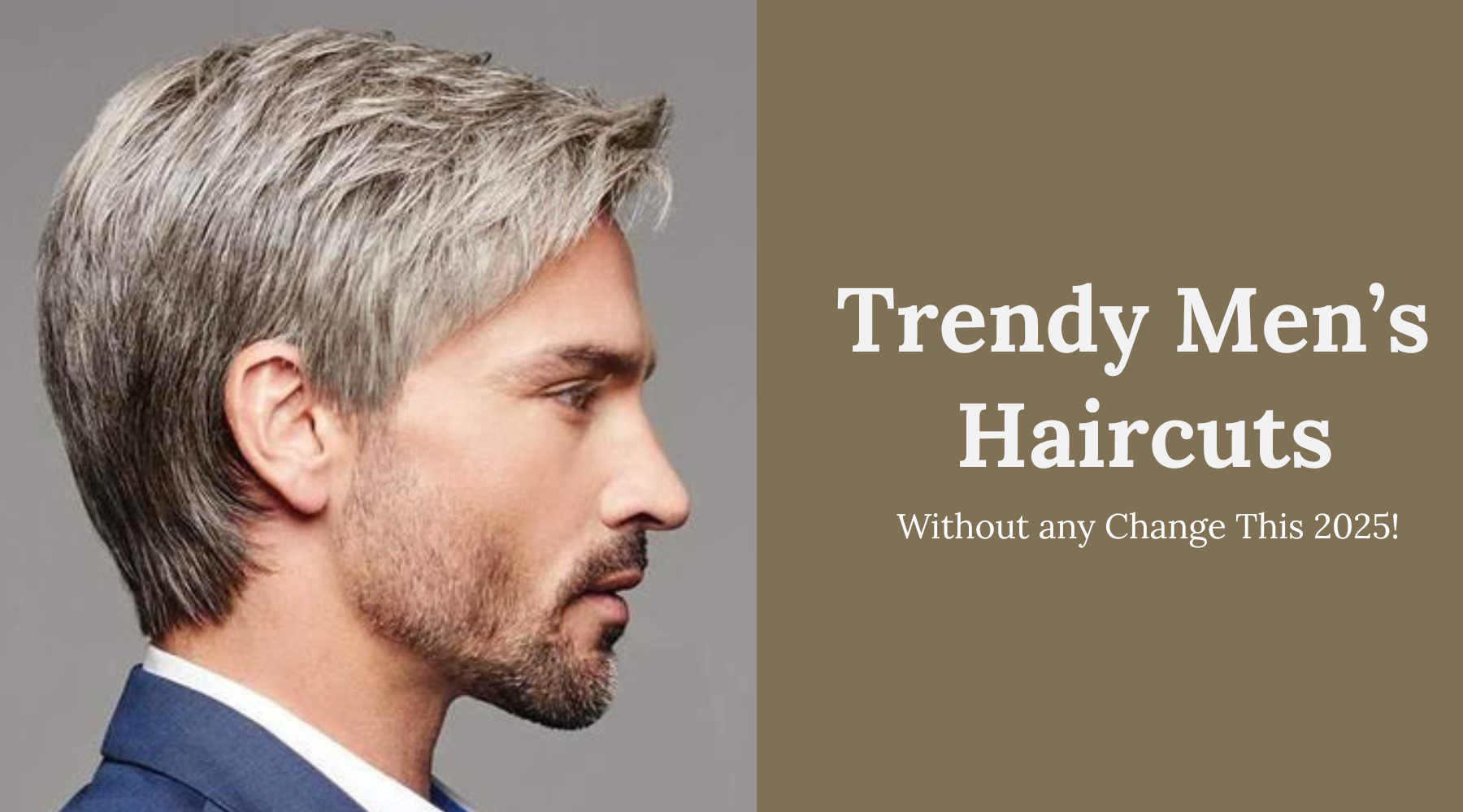 Top Trendy Men's Haircuts 2025 – No Commitment, Just Style